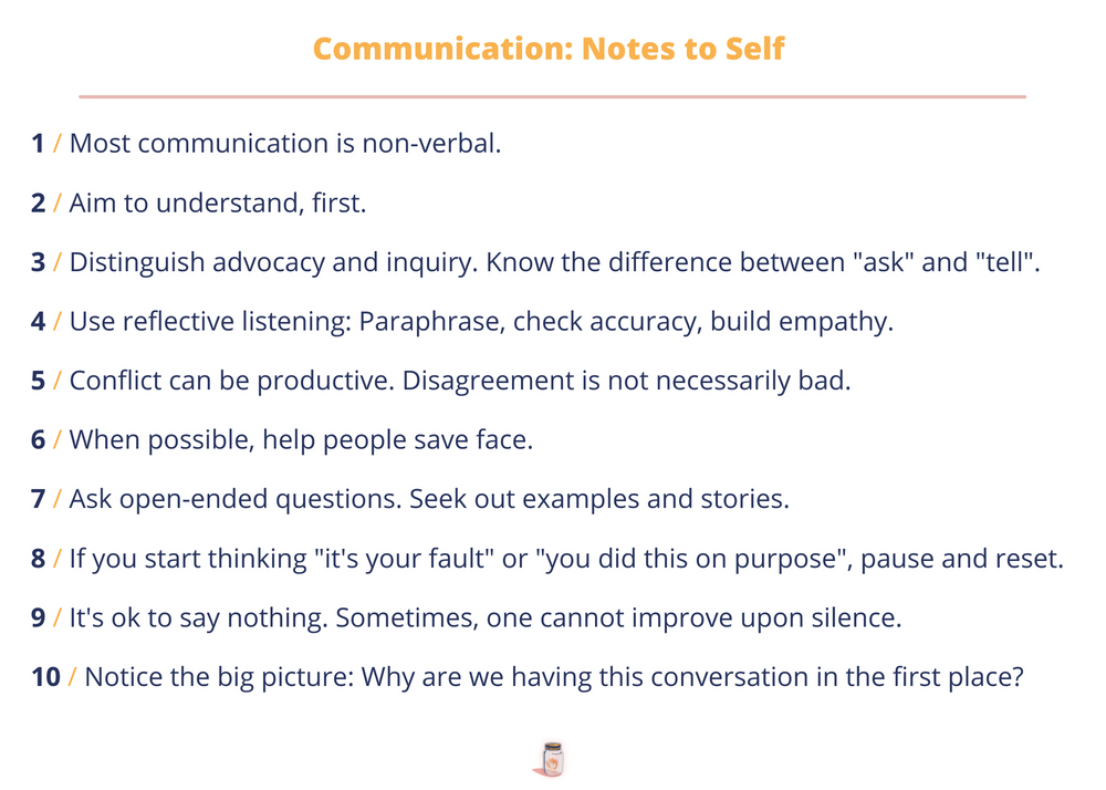 075: Communication (I)